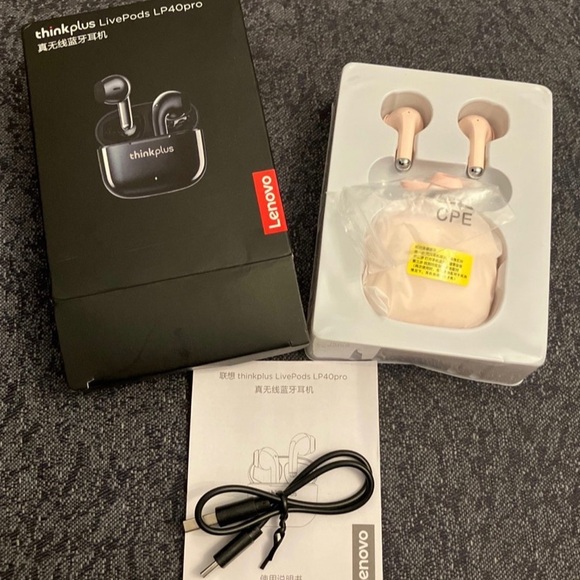 Lenovo | Headphones | Lenovo Thinkplus Livepods Lp4 Pro Wireless Earphones Earbuds W Case New In ...